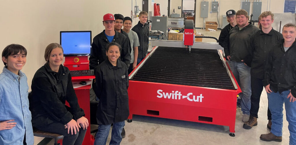 Huntsville purchase first Swift-Cut machine and already looking at ...
