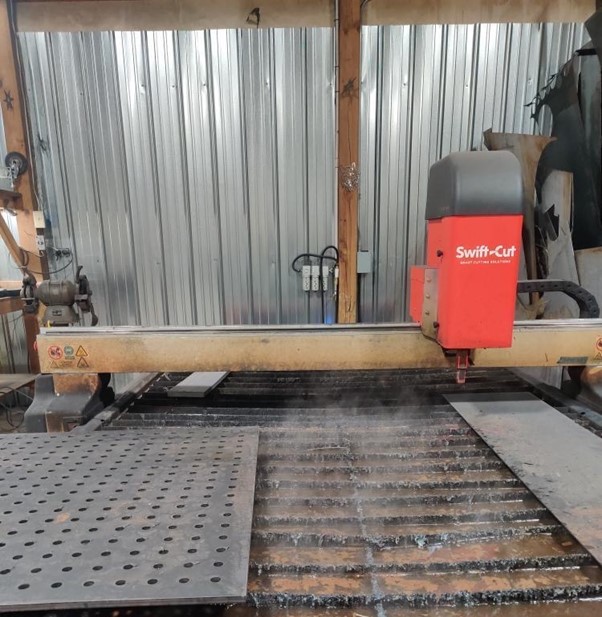 30mm Mild Steel @200 Amps O2 Air - Swift-Cut CNC Plasma Cutting Machines