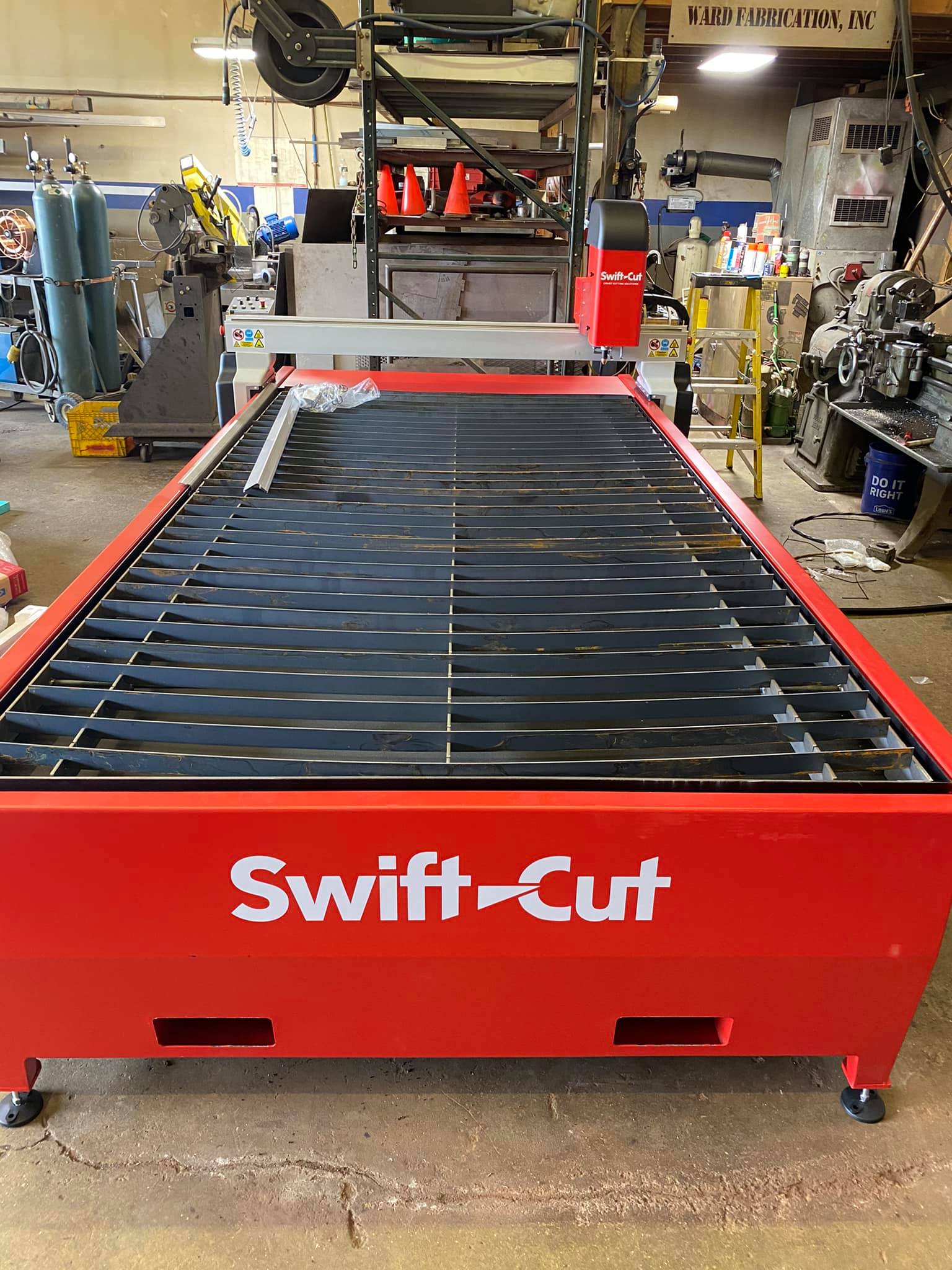 Swift-Jet cutting 50mm Foam - Swift-Cut CNC Plasma Cutting Machines