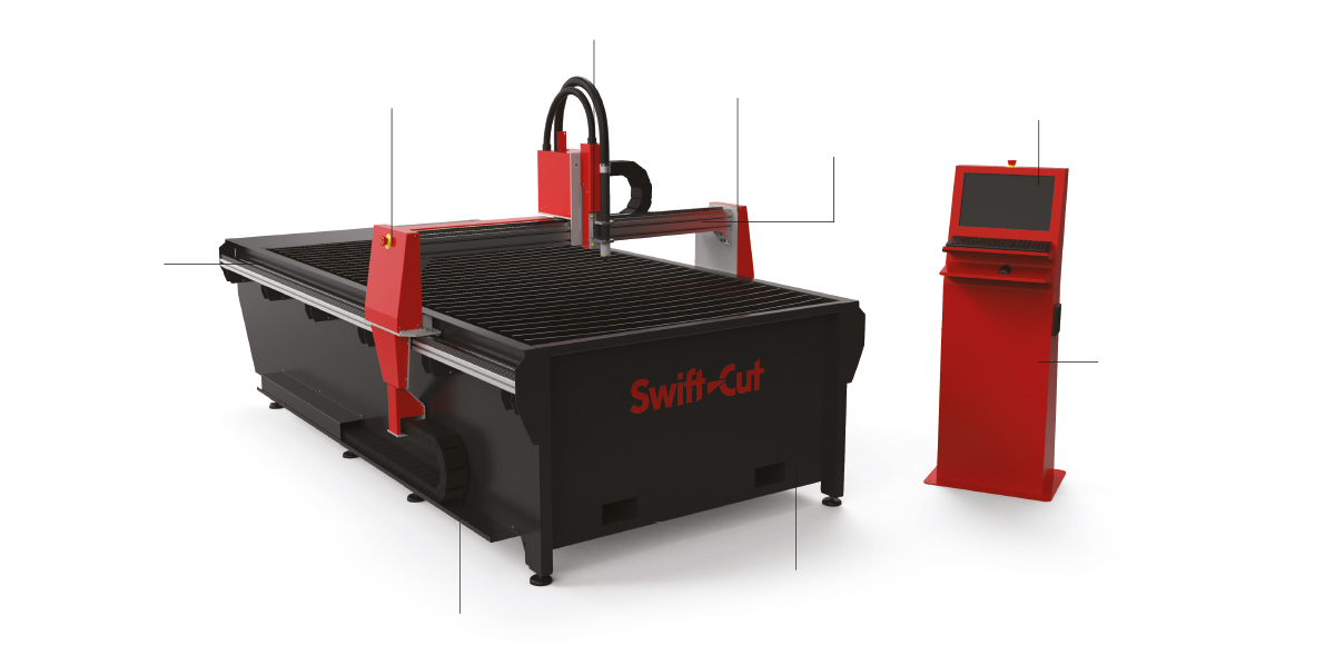 Swift-Cut XP Plasma Cutting Machine - Swift-Cut CNC Cutting Machines