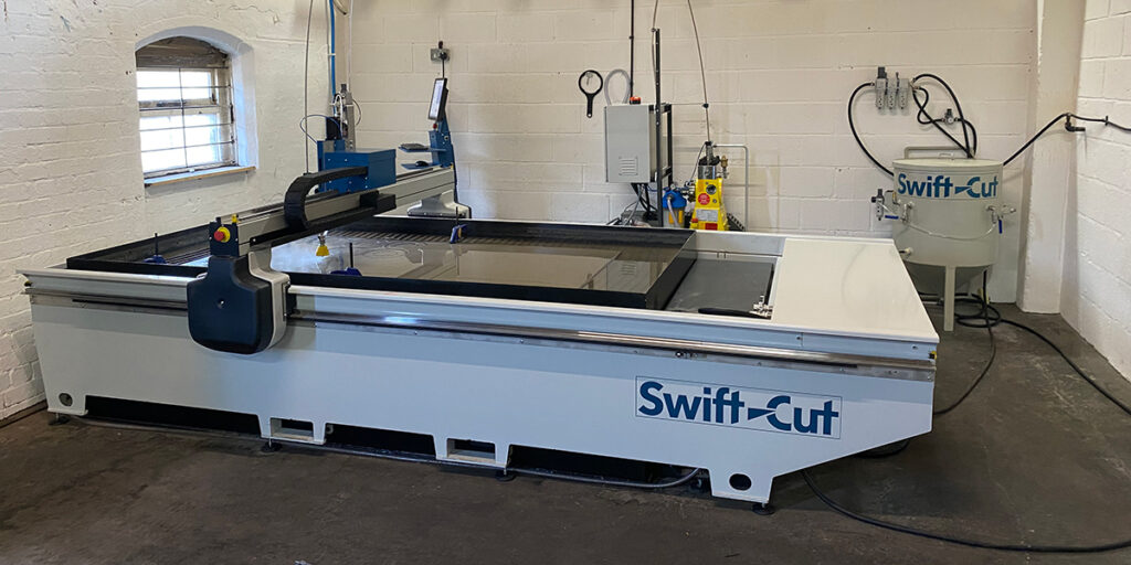 New Swift-Jet Pro has finally made water jet CNC cutting a reality for ...
