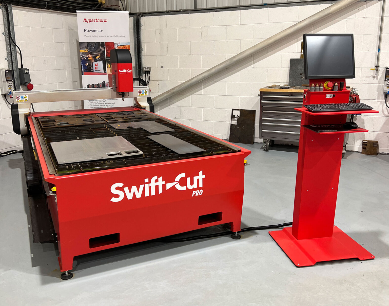 Ex-demo Swift-Cut Pro 2500 WT CNC plasma table - Swift-Cut CNC Plasma ...