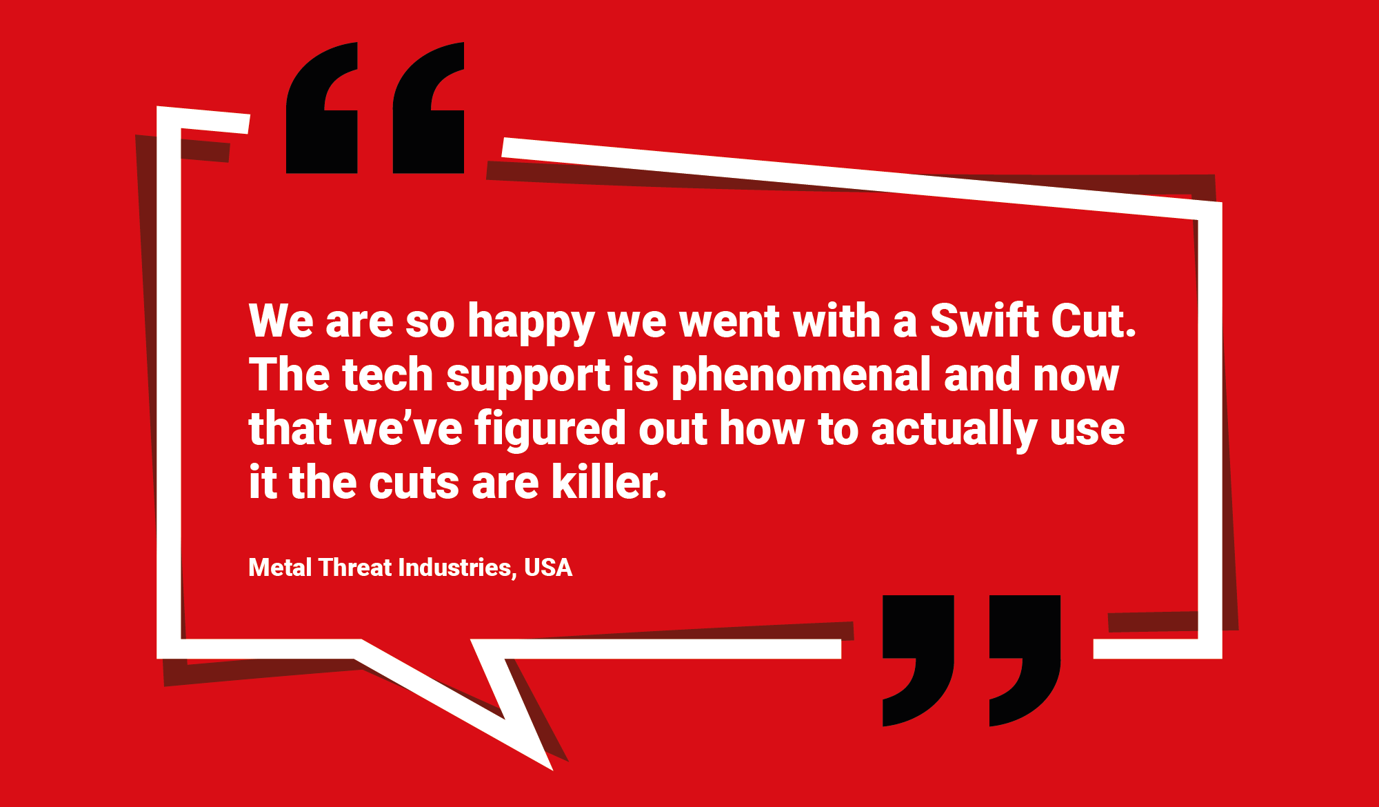 Why Buy Swift-Cut? - Swift-Cut CNC Plasma Cutting Machines